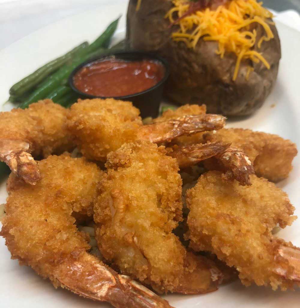 Golden Fried Jumbo Shrimp – Timber Lodge Medina