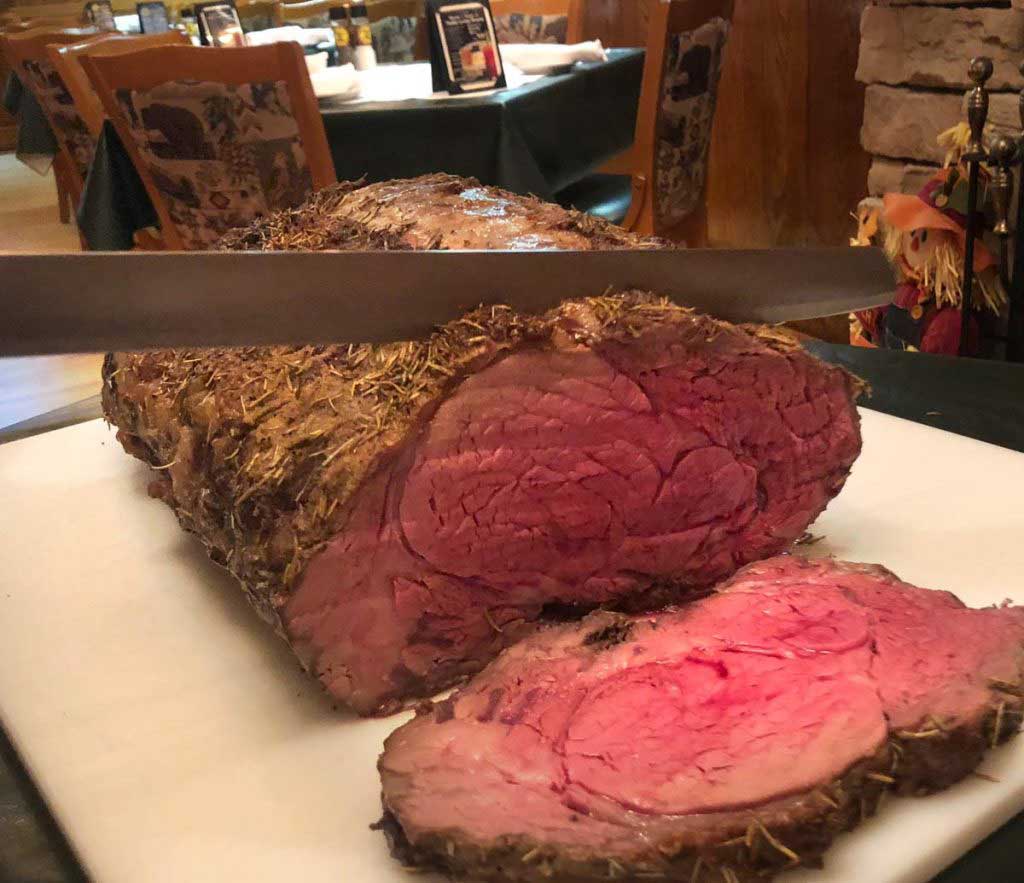 The “Nevada” Cut – 14 oz. Prime Rib – Timber Lodge Medina